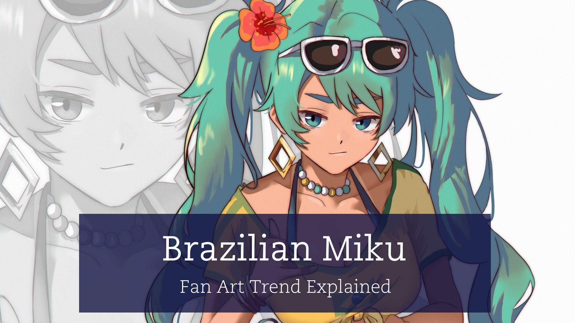 What's With Artists Drawing Hatsune Miku Brazilian, And Other Country ...