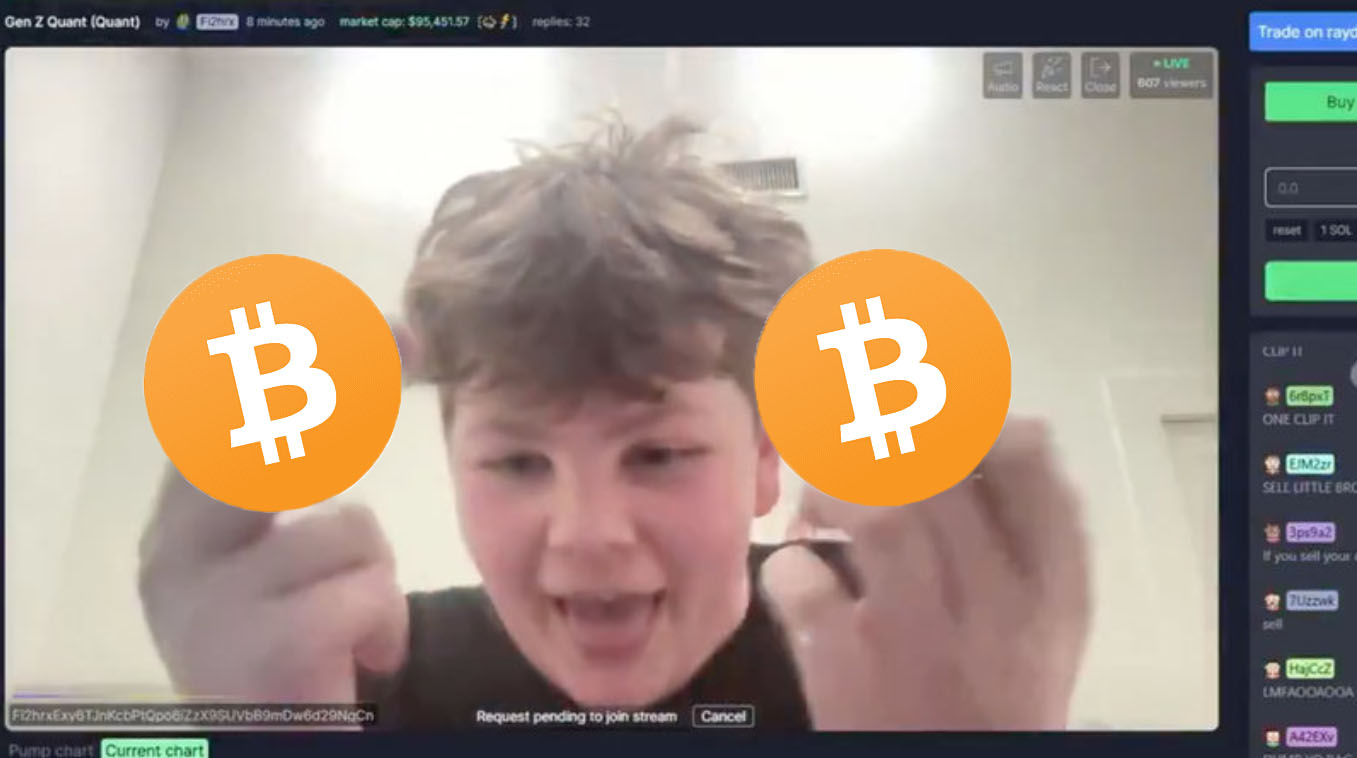 What's Up With The Gen Z Quant Coin On Pump.Fun? Here's How A Teenage Meme Coin ... | Know Your Meme