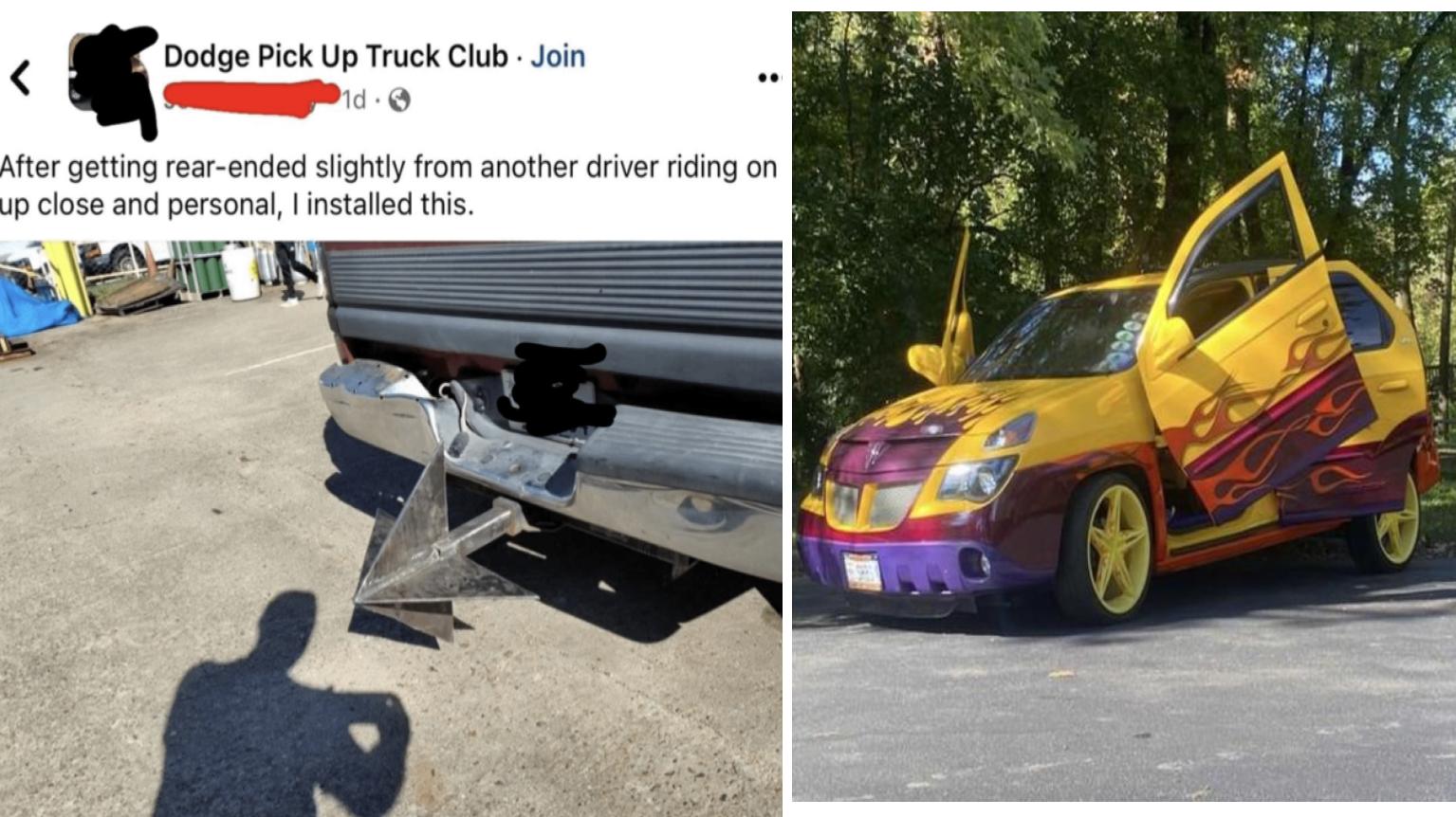 26 Terrible Car Modifications Spotted In The Wild | Know Your Meme