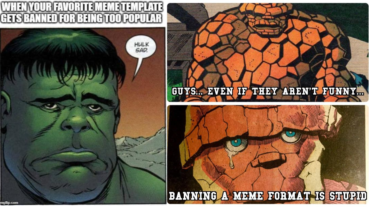 What Is The 'Sad Hulk' Meme And Why Was It Banned From The /r/Memes ...