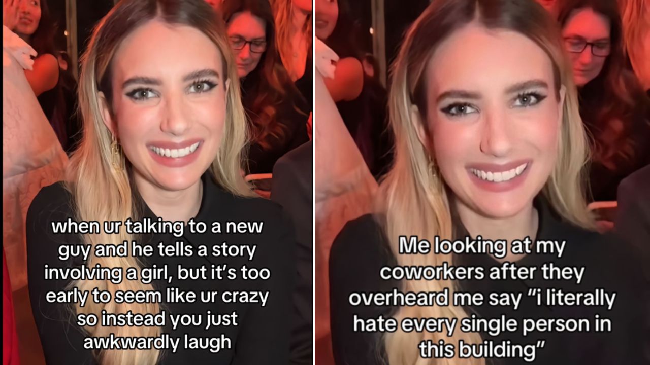 What Is The 'Emma Roberts Smiling' Meme? TikTok's Viral 'A Year Without ...
