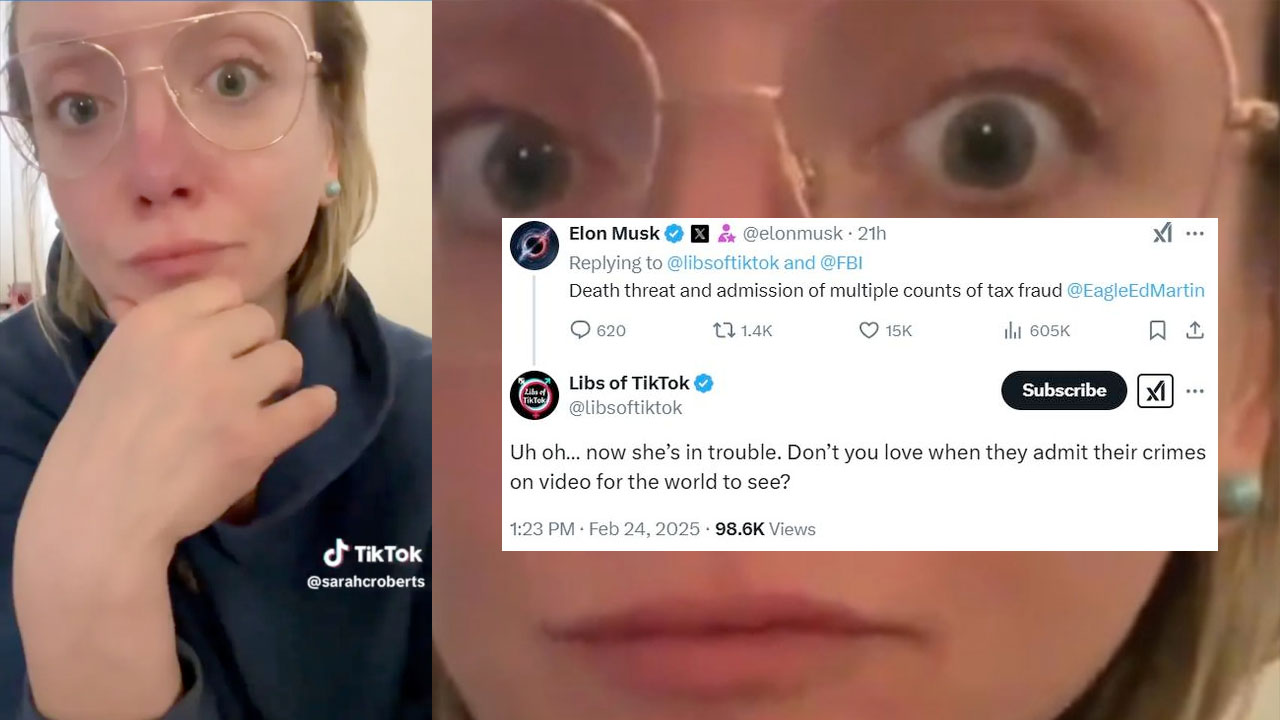 What's Going On With A TikToker Named Sarah C. Roberts Calling For Elon Musk's A... | Know Your Meme