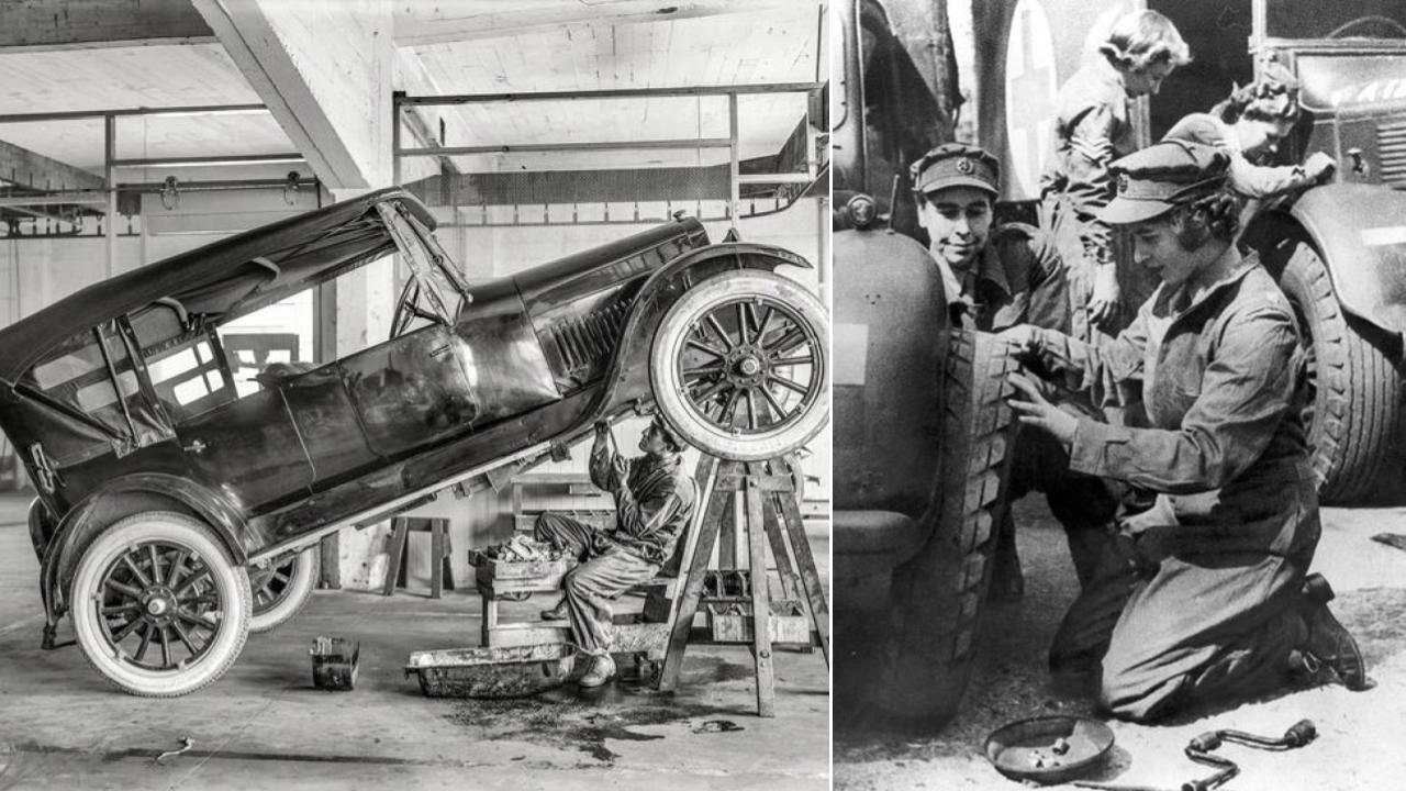 24 Photos Of What It Was Like To Be A Mechanic In The Early 1900s ...