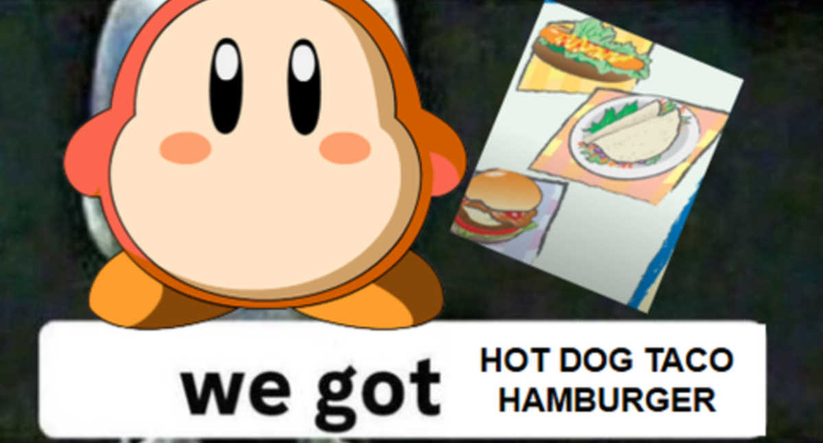 What Does 'Hot Dog, Taco, Hamburger' Mean? The Viral 'Kirby' Meme And Its Hidden... | Know Your Meme