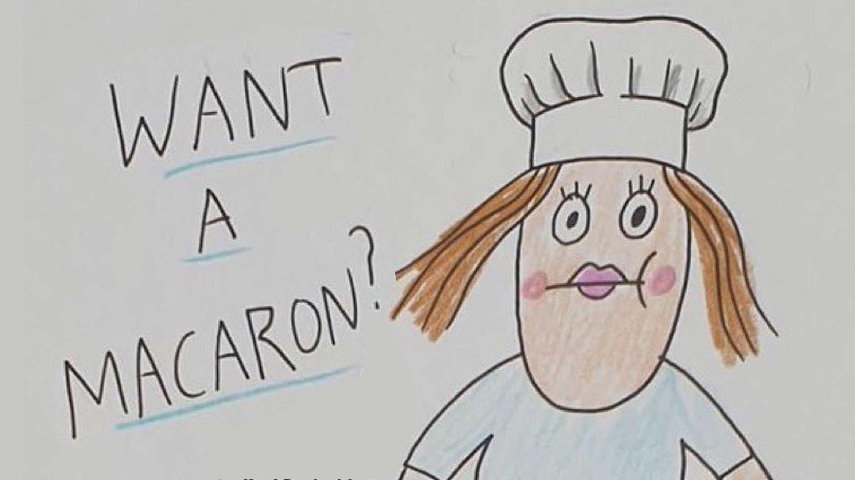 What Is the 'Want a Macaron' Meme? Crude Drawings on TikTok Asking If ...