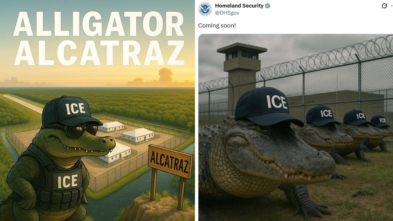 20 Memes About Florida's New 'Alligator Alcatraz' ICE Detention Center ...