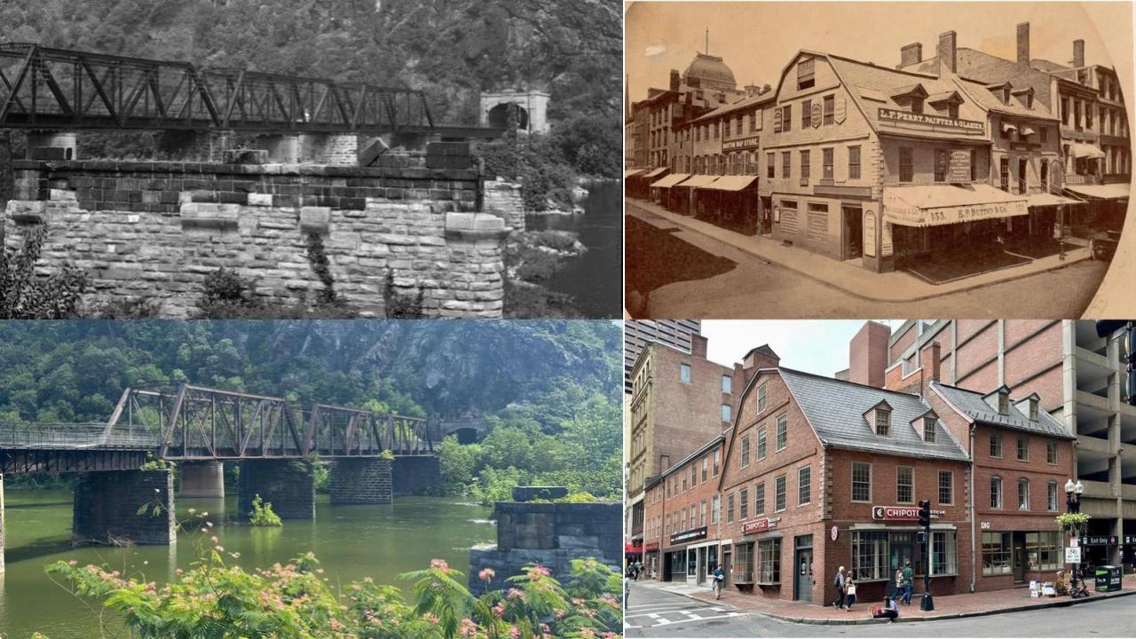 25 Places And What They Looked Like In The Past | Know Your Meme