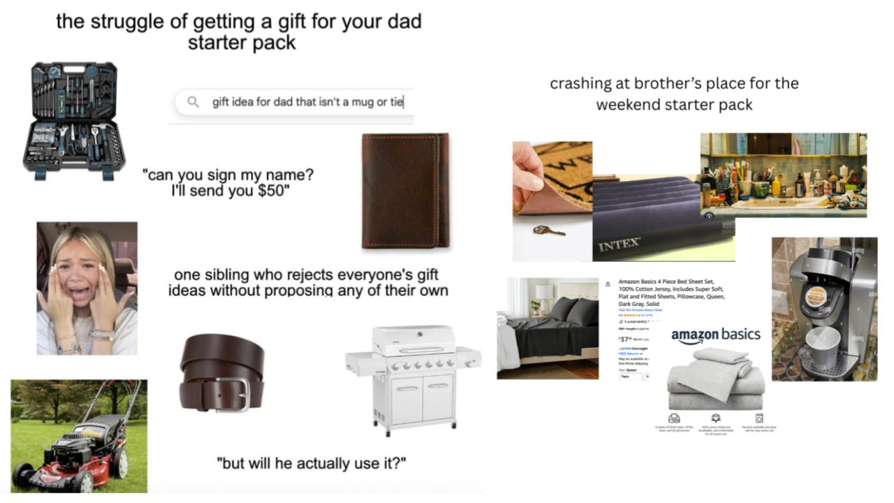 A Starter Pack To Fit Everyone's Situation | Know Your Meme