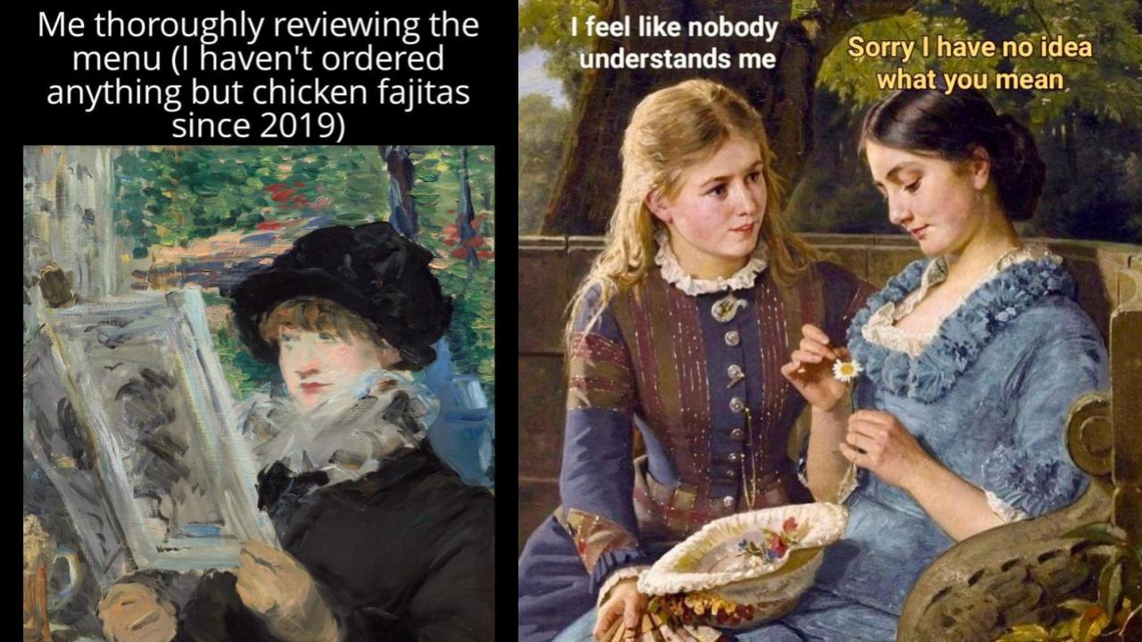 25 Classical Artworks Made So Relatable | Know Your Meme