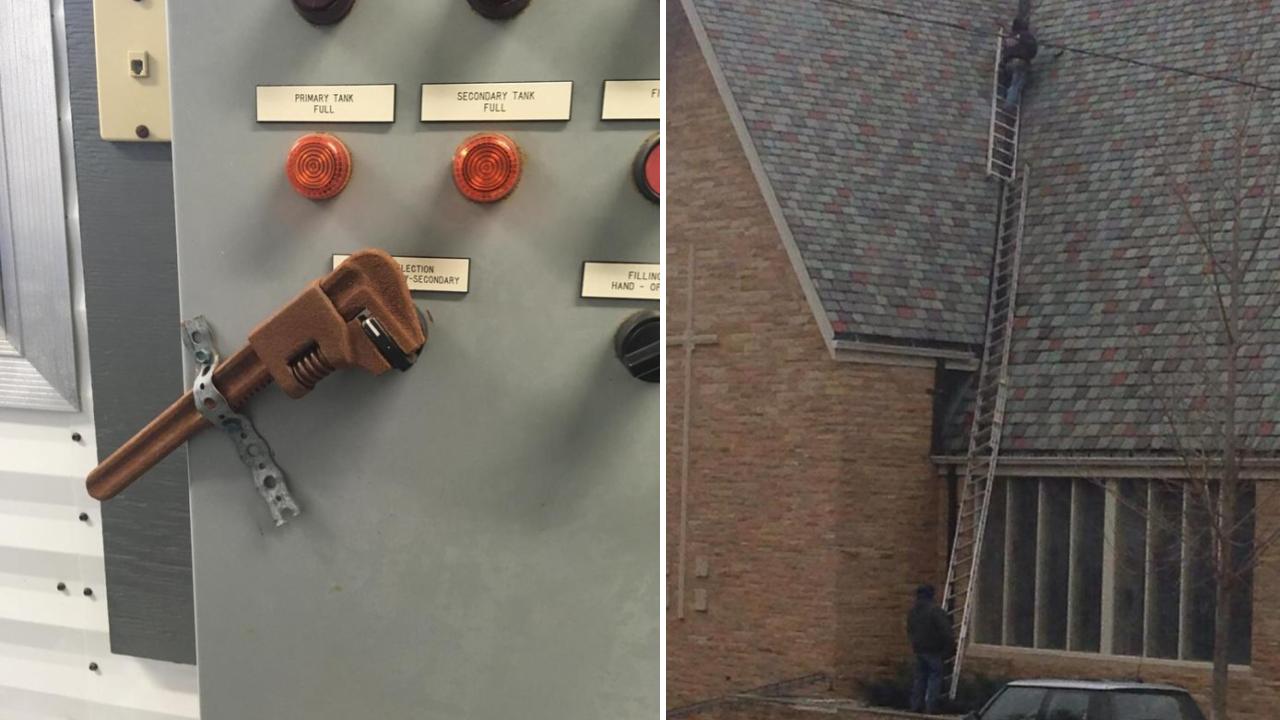 These Photos Are Definitely Not OSHA Approved | Know Your Meme