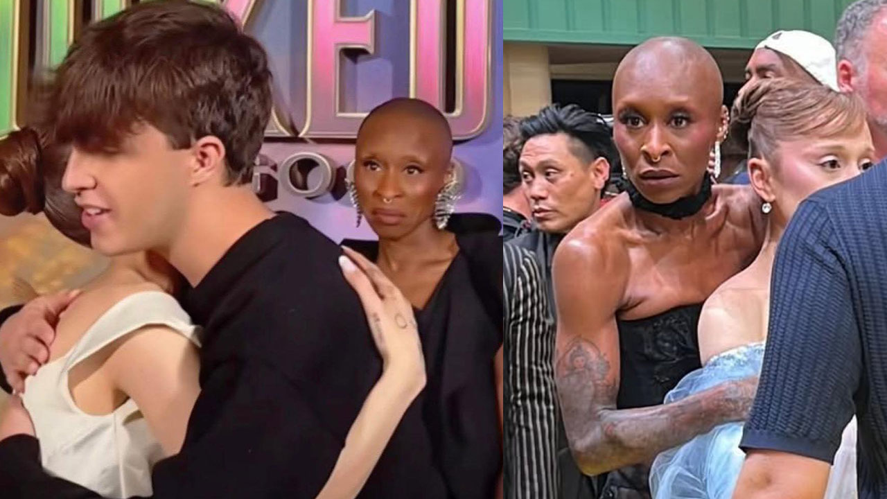 What's With All The Memes About Cynthia Erivo Protecting Ariana Grande ...