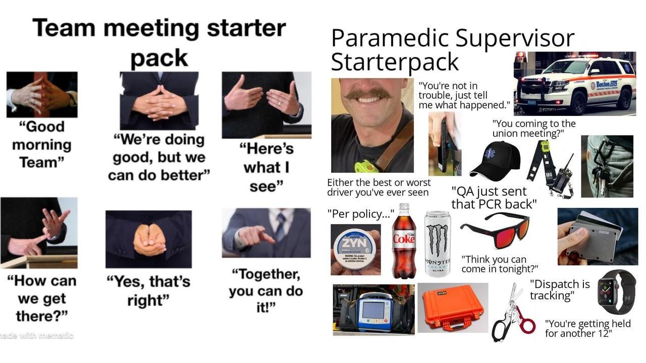 A Starter Pack That Fits Everyone's Situation | Know Your Meme