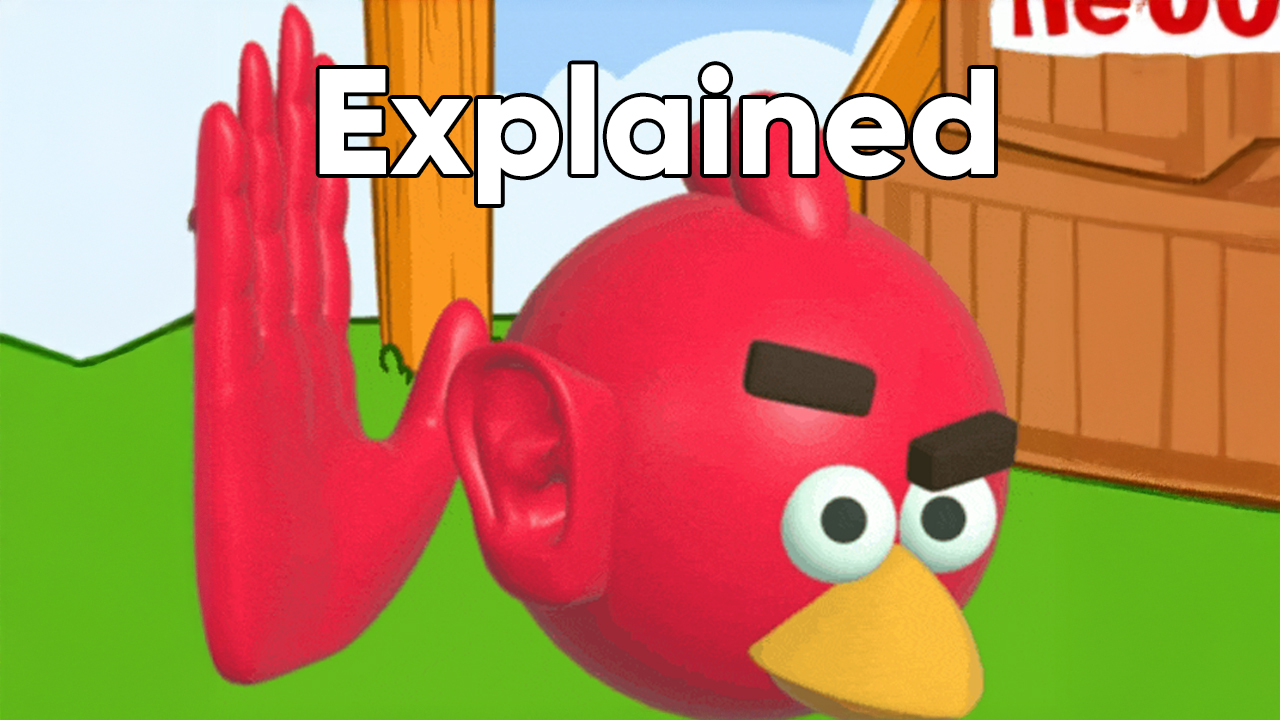 Angry Bird Ear Meme Original | Angry Bird Ear / Angry Birds Ear | Know ...