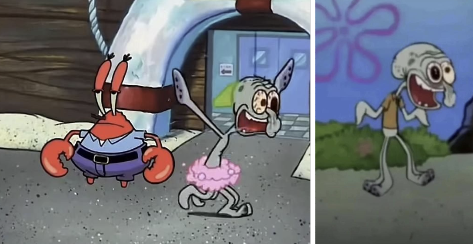 What Is The 'Crazy Squidward' Meme? The Viral Reaction Image From ...
