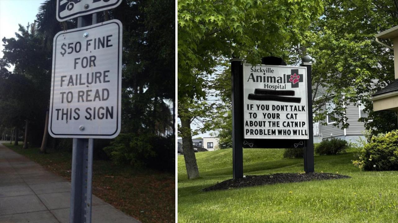 25 Funny Signs Informing People Of Important Information | Know Your Meme