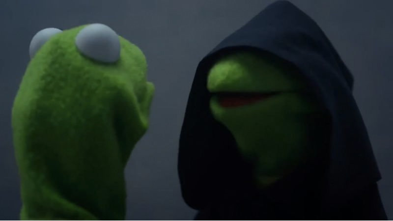Evil Kermit Know Your Meme