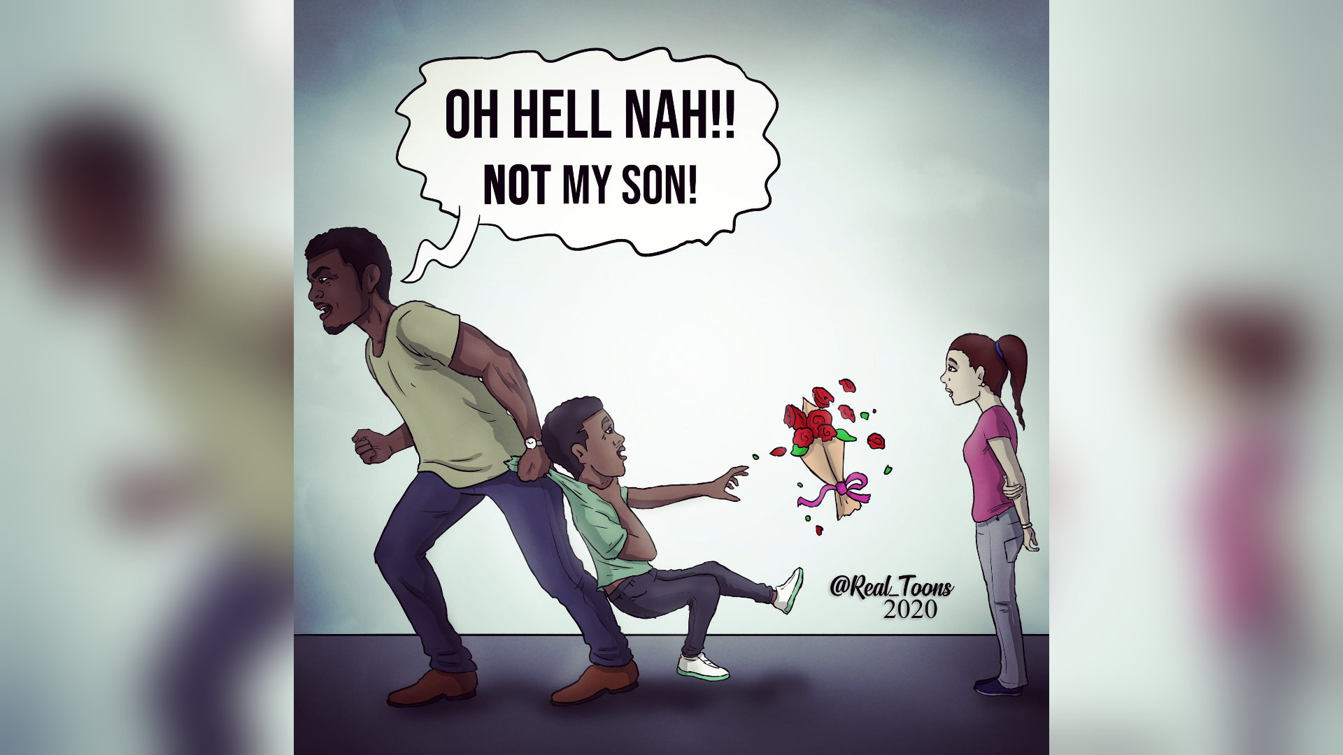 Oh Hell Nah Not My Son Know Your Meme