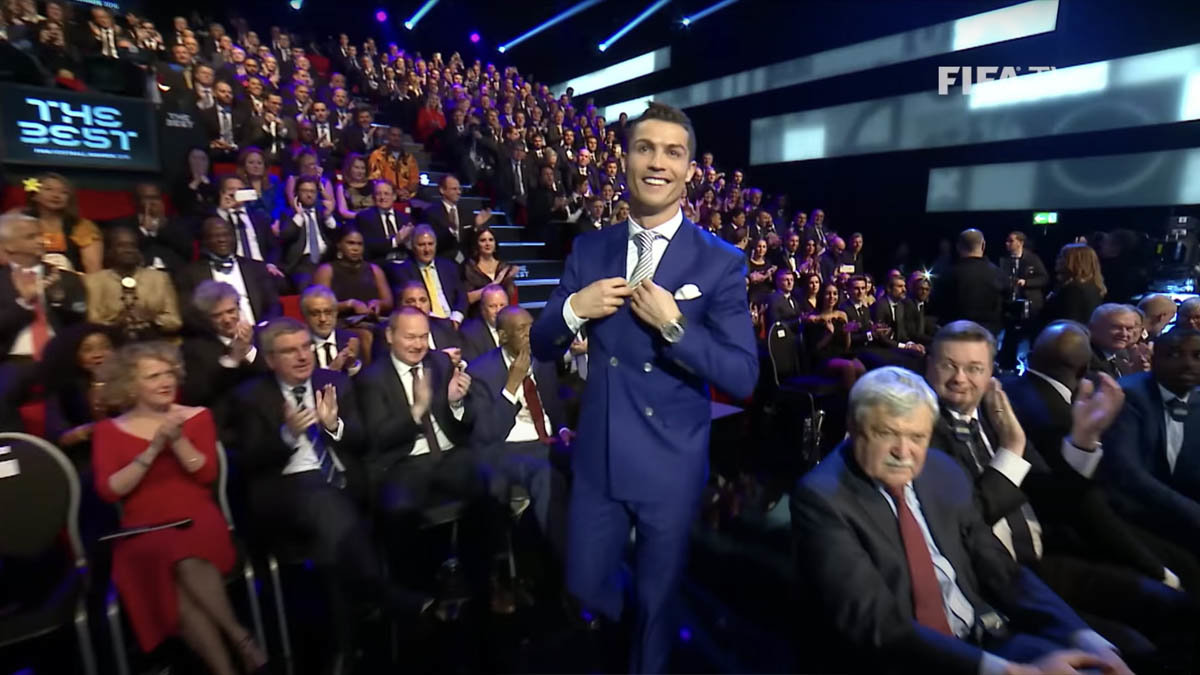 Cristiano Ronaldo Winning Award Trending Images Gallery List View 