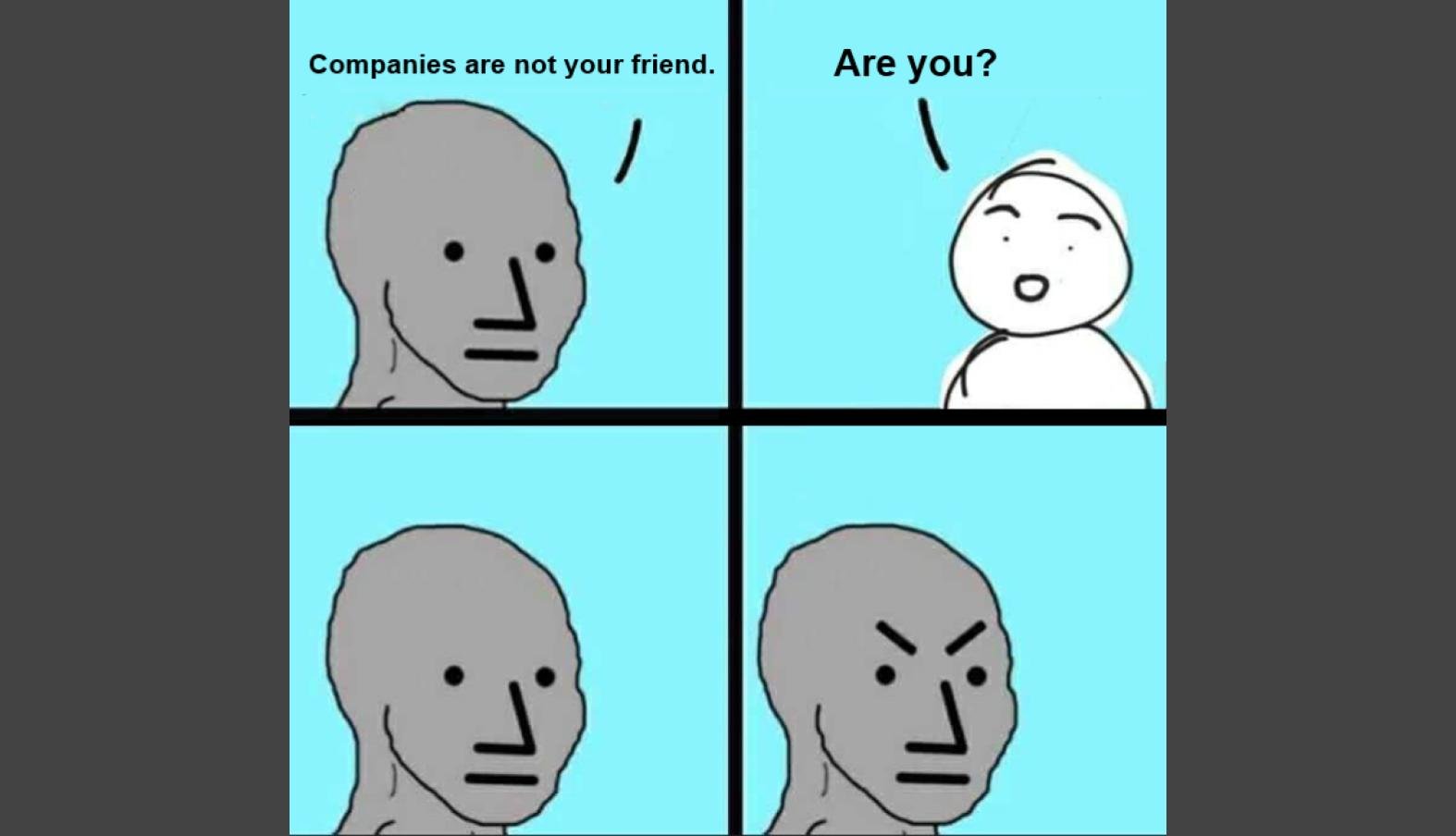 St rni El Siren Npc Wojak Meme Generator Melodios Raspunde La Telefon Avar