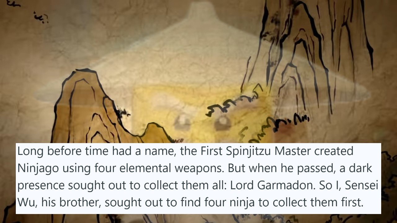 Long Before Time Had A Name / First Spinjitzu Master Copypasta | Know ...