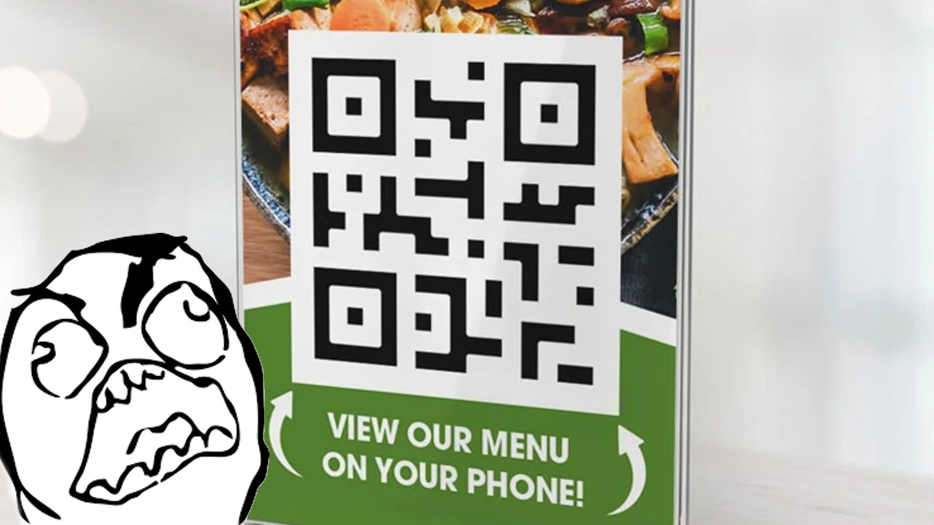 Scan QR Code For Menu At Restaurant Know Your Meme