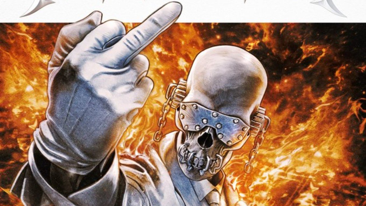 Megadeth "I Don't Care" Single Cover / Middle Finger Skeleton | Know ...