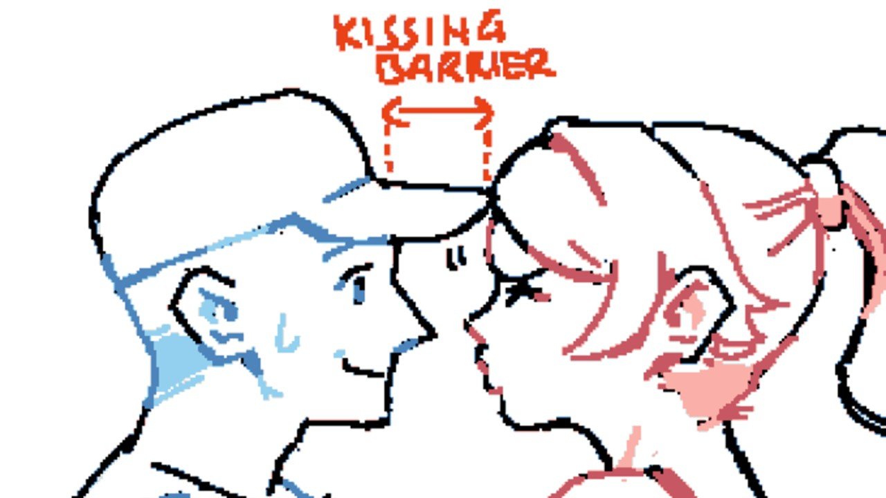 Kissing Barrier | Know Your Meme