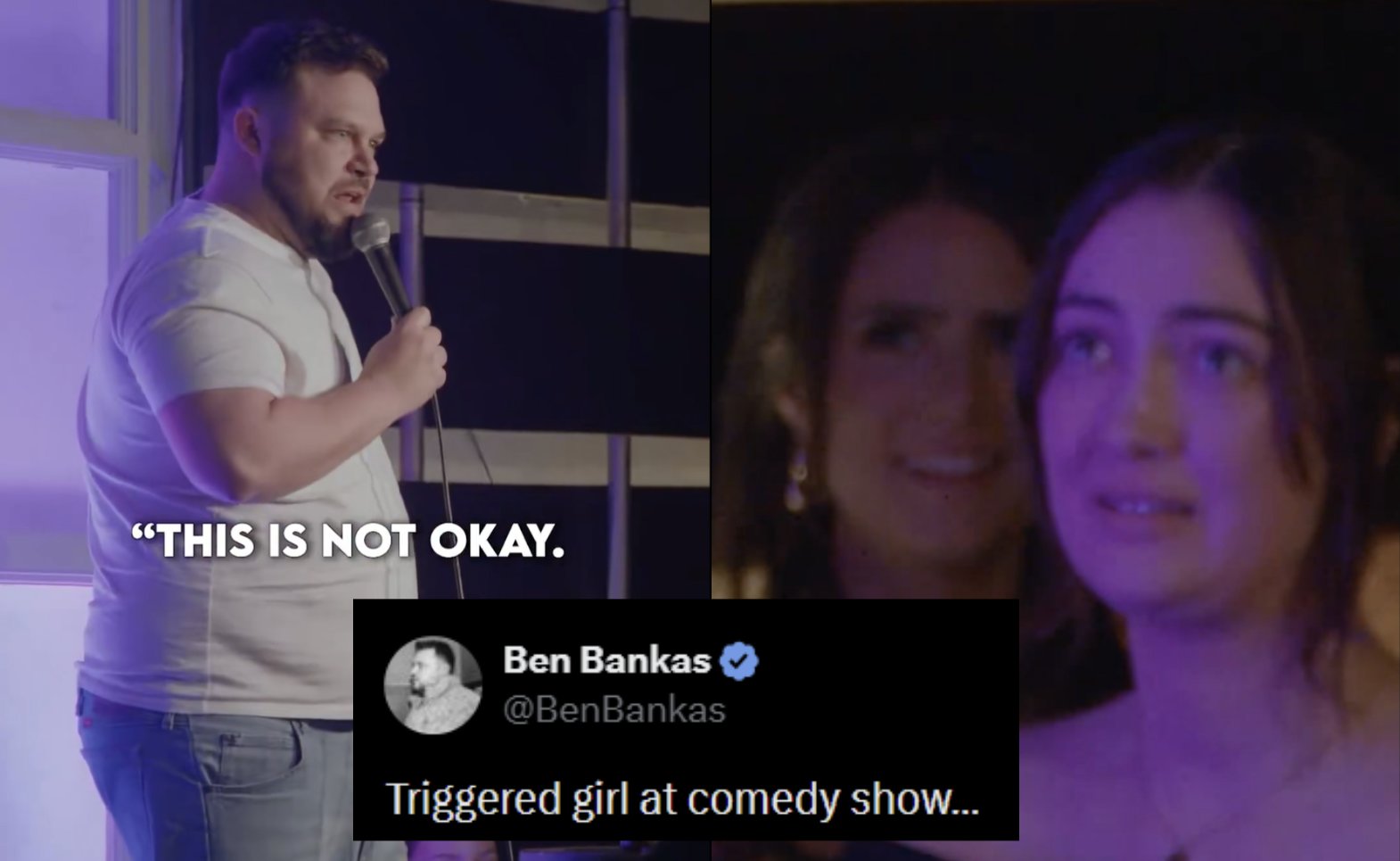 Ben Bankas Crowd Work Meltdown | Know Your Meme