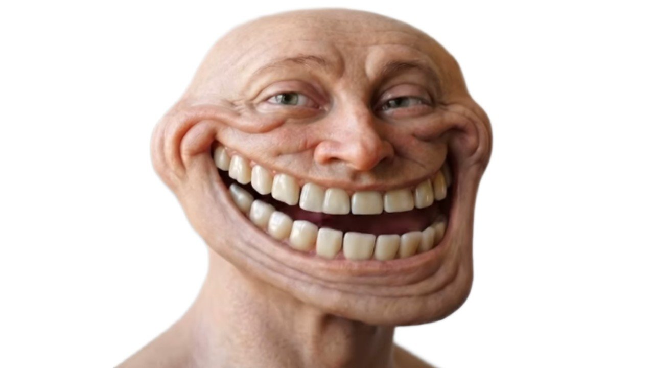 Realistic Troll Face Hey You Might Know Me Already Know Your Meme