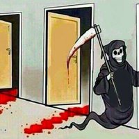 Where Does 'Death Knocking On Doors' Come From? The Exploitable Grim Reaper Meme Explained ...