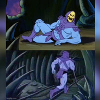 Skeletor Unzips Pants / Sigh Zip | Know Your Meme