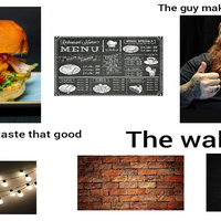 Millennial Burger Place meme example depicting a starter pack.