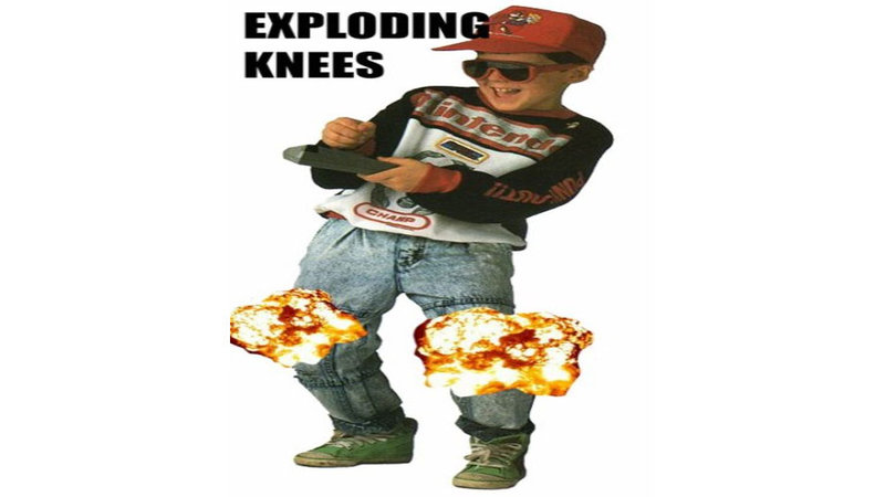 Exploding Knees | Know Your Meme