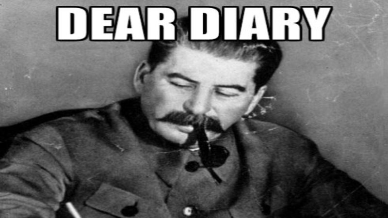Dear Diary... | Know Your Meme