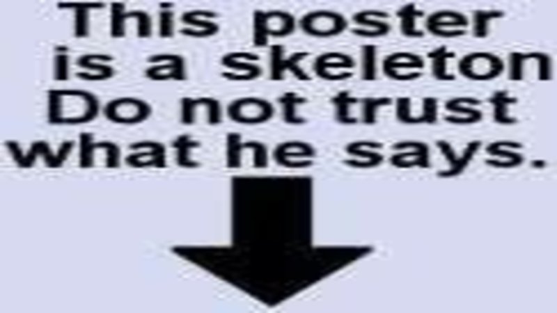 This Poster Is a Skeleton | Know Your Meme