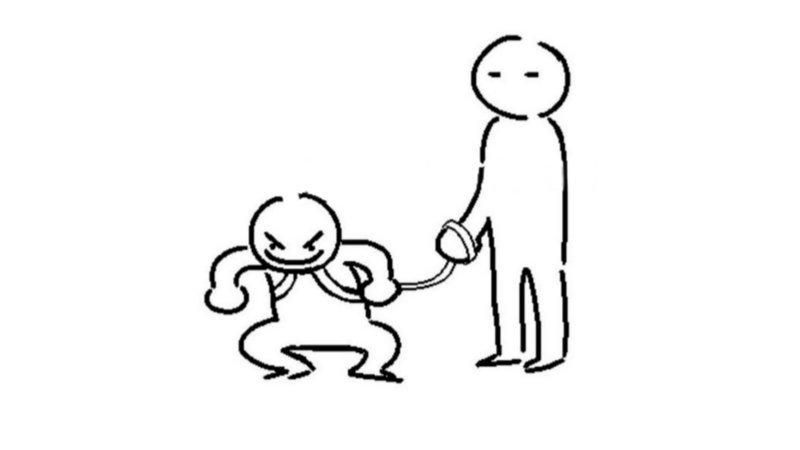 Person On Leash Know Your Meme