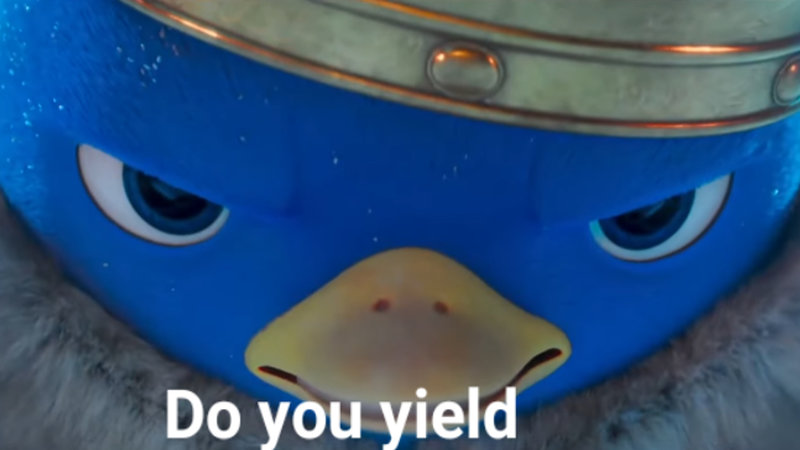 King Penguin s Do You Yield Know Your Meme