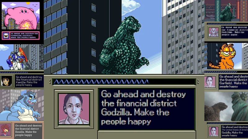 Destroy the Financial District, Godzilla | Know Your Meme