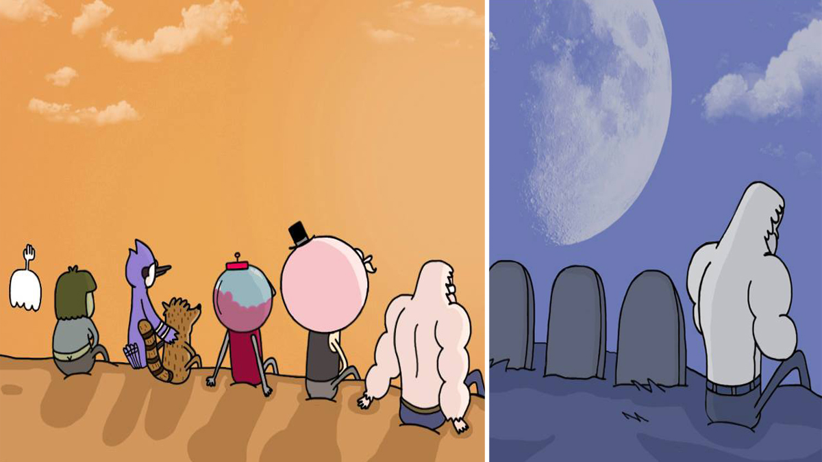 Regular Show Sad Meme Captions Viral Today