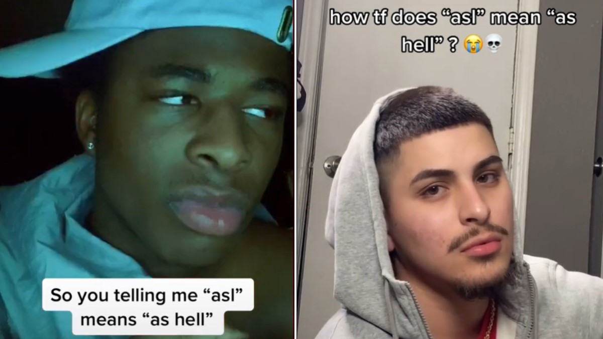 ASL As Hell Slang Know Your Meme