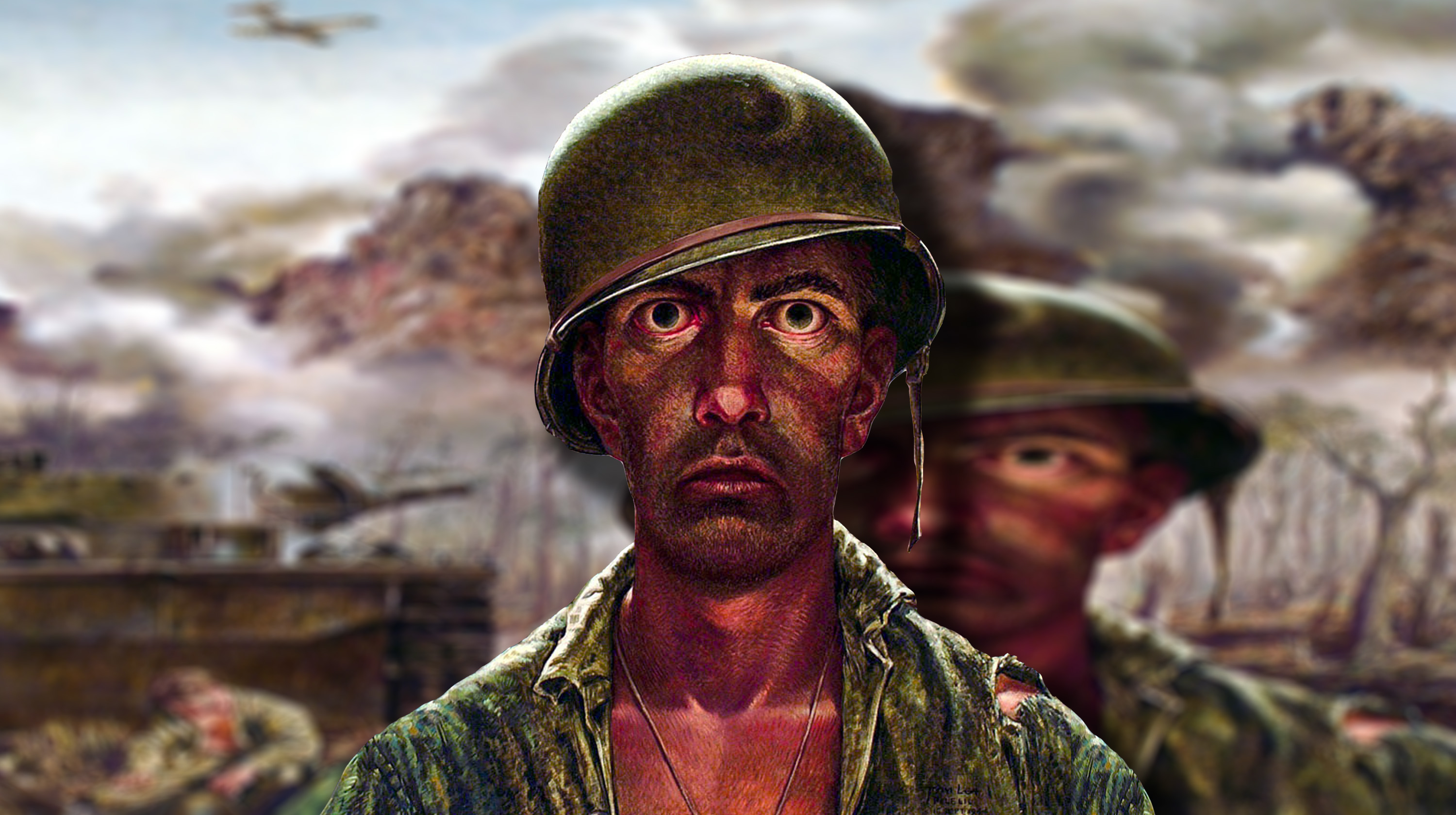 1 000 Yard Stare Know Your Meme