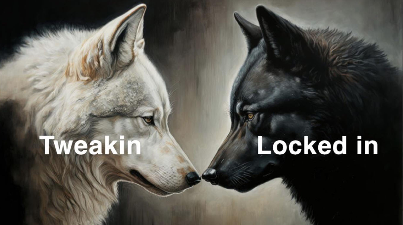 Tweaking Vs Locked In Know Your Meme