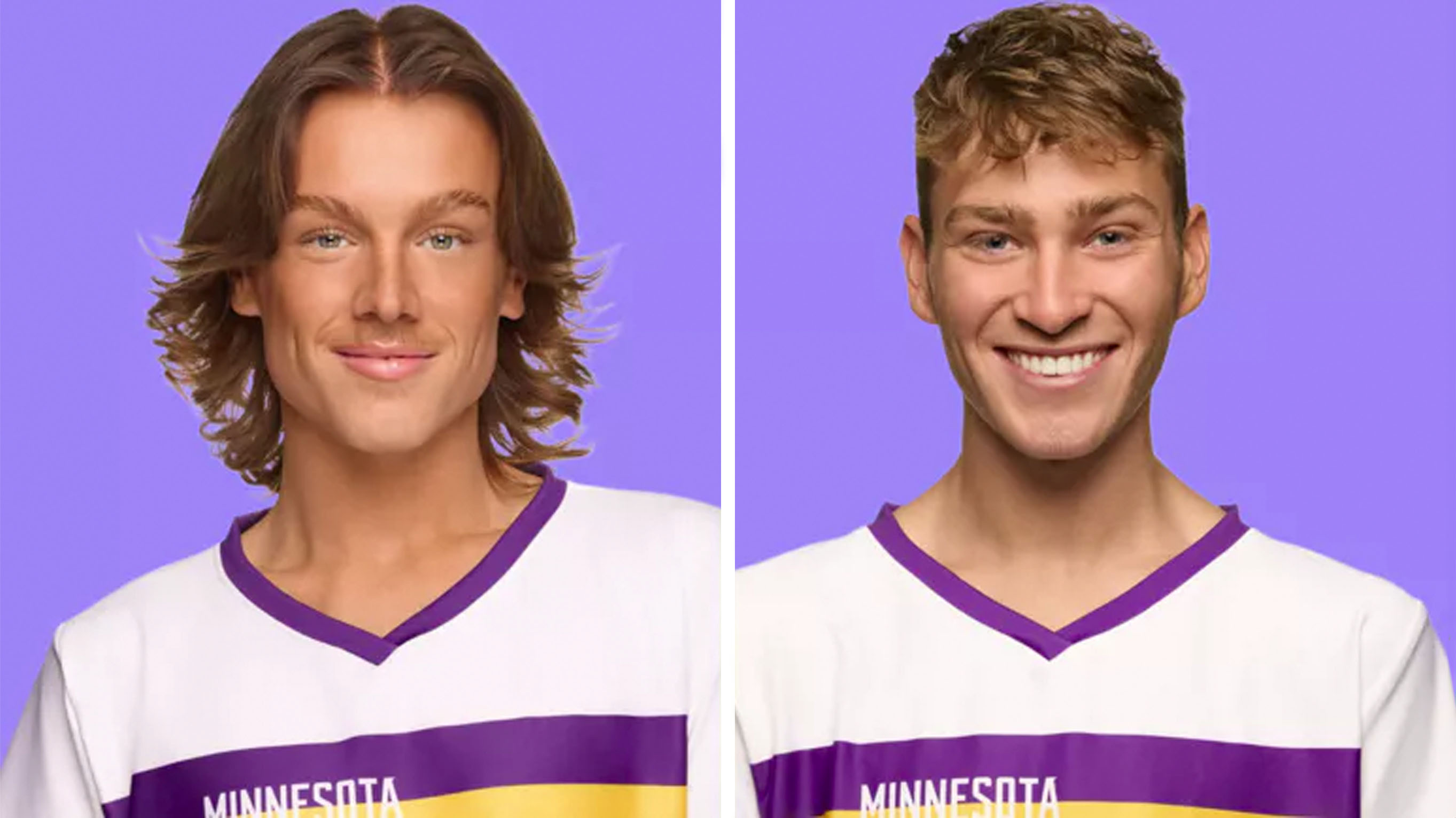 Vikings Male Cheerleaders Louie Conn and Blaize Shiek Controversy ...