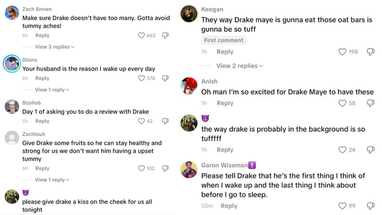 Drake Maye's Wife Ann's TikTok Comments | Know Your Meme