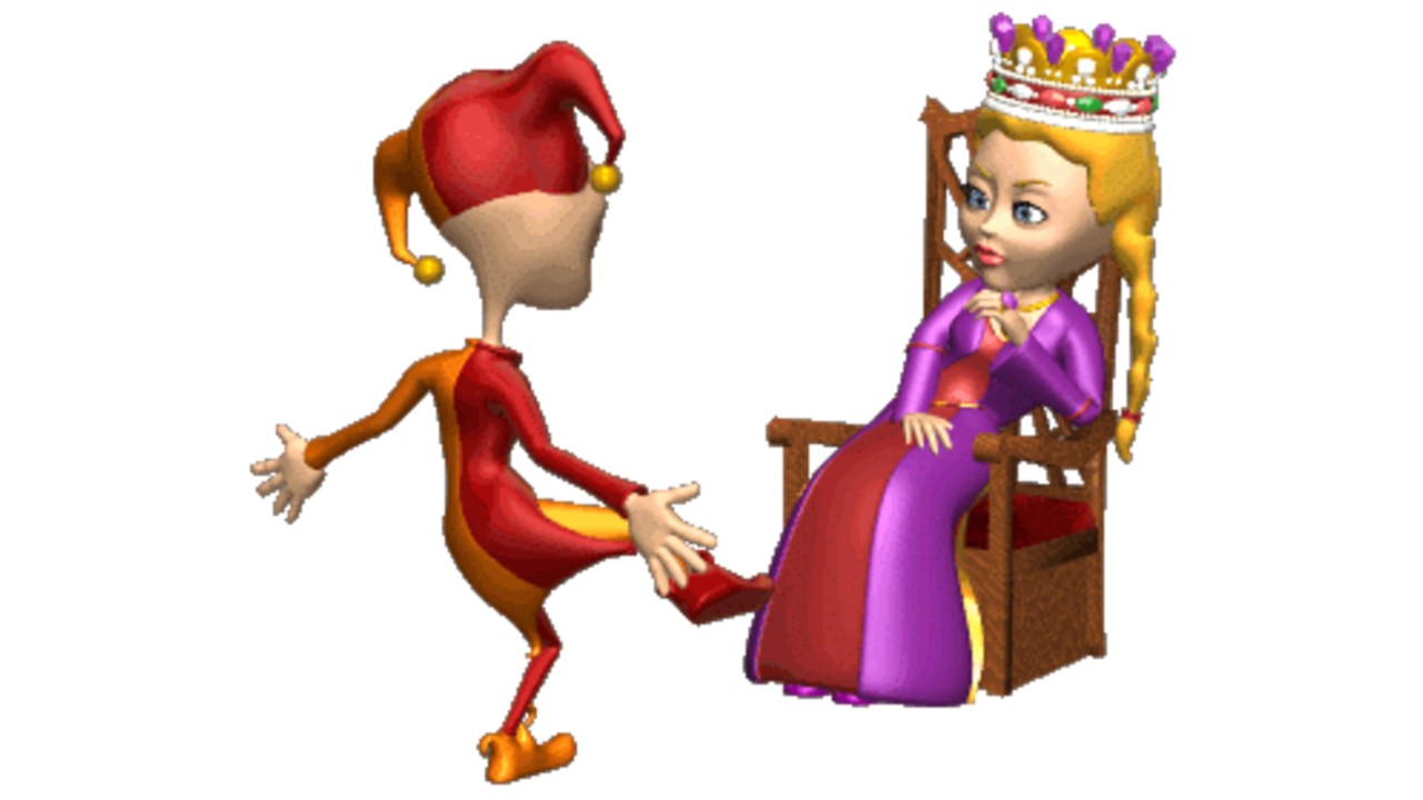 Jester Dancing For Queen GIF Know Your Meme