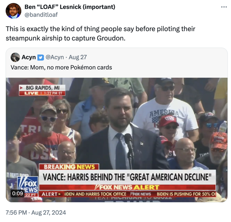 J.D. Vance Doubles Down On His Distaste For His Children's Love Of ...