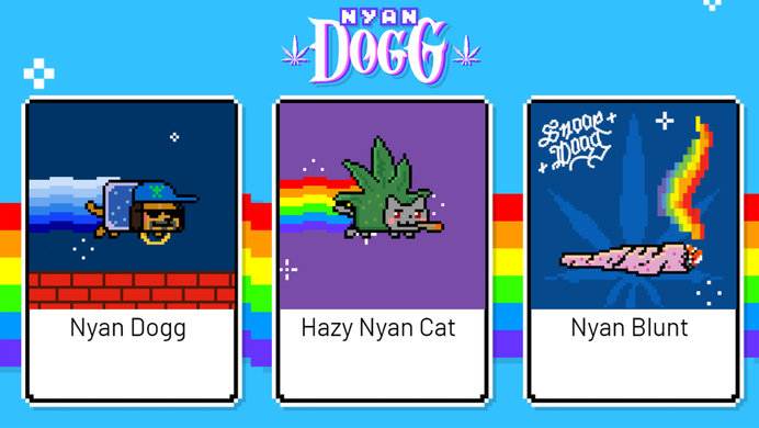 Snoop Dogg Nyan Cat 420 NFT Collaboration | Know Your Meme