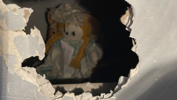 UK Man Discovers Haunted Doll In His Walls, Ignores Friends Begging Him ...