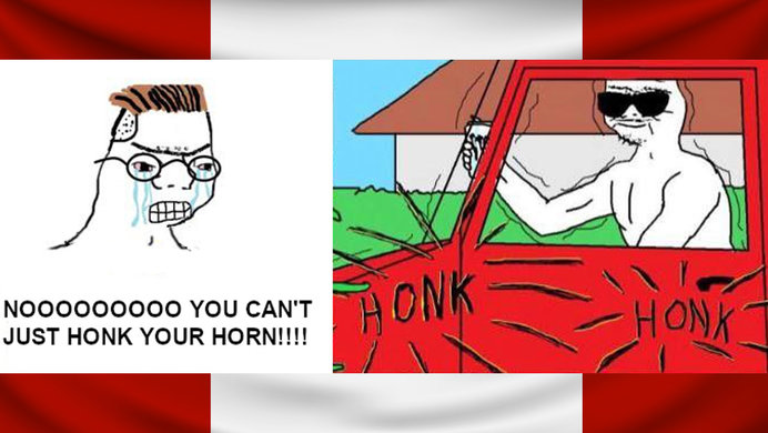 Honk Honk Memes See Resurgence On 4chan Due To Canadian Freedom Convoy ...