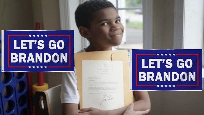 An Autistic Boy Named Brandon Interpreted 'Let's Go Brandon' Signs As ...